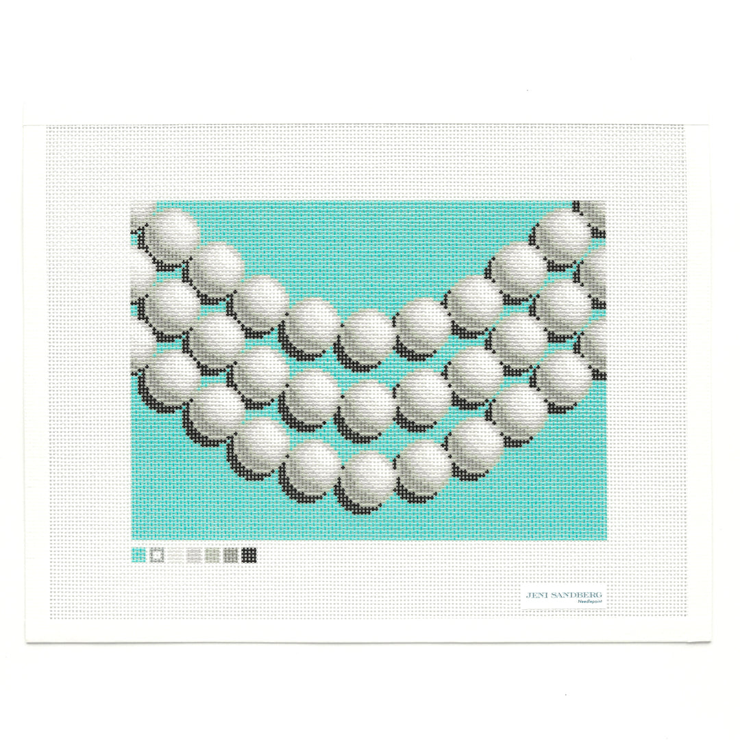 Pearls – Jeni Sandberg Needlepoint